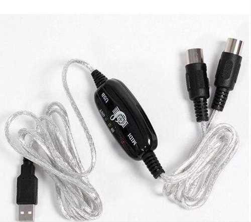 USB midi адаптер кабель