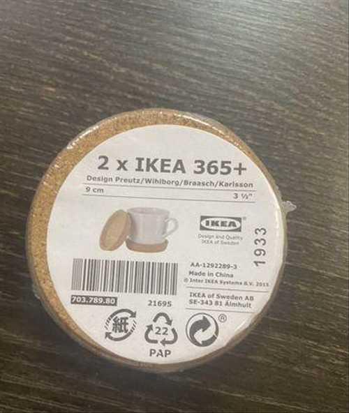 Подставка под кружку IKEA (икея) из пробки