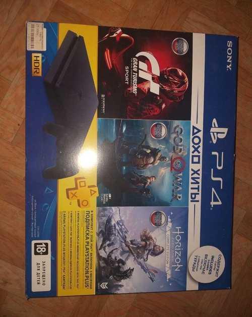 Sony PS4+2 геймпад+9игр