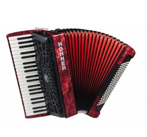 Аккордеон 4/4 Hohner Bravo III 120 red