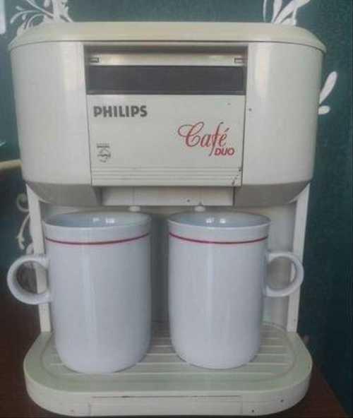 Кофеварка капельная Philips Cafe duo
