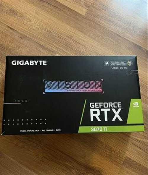 Видеокарта RTX 3070ti Gigabyte Vision