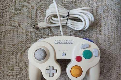 Редкий Оригинальный геймпад для Nintendo GameCube
