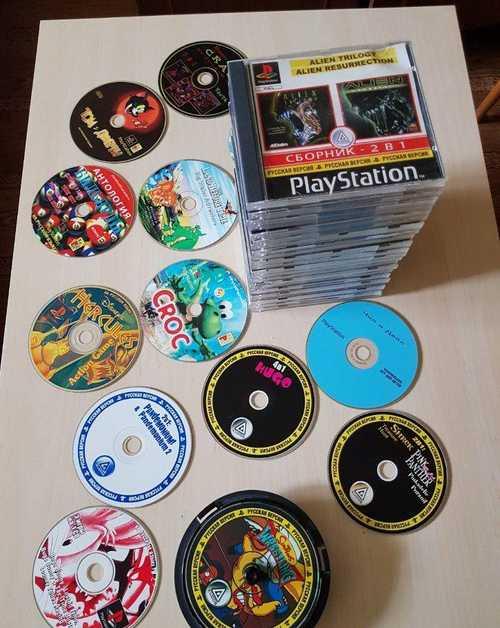 37 дисков от Playstation 1