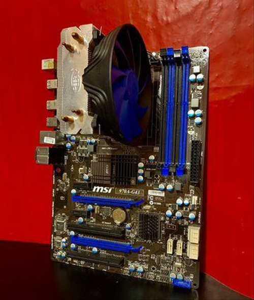 Комплект FX8350+Msi 970A