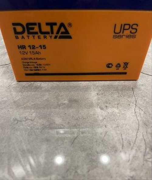 Аккумулятор delta HR12-15