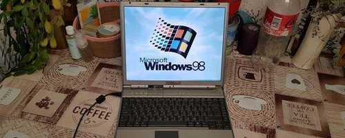 Ретро ноутбук Asus T9400 на Pentium III
