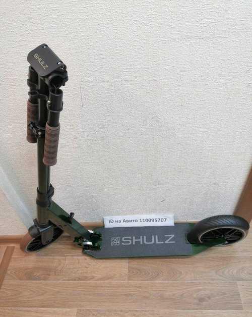 Самокат взрослый Shulz 200 green