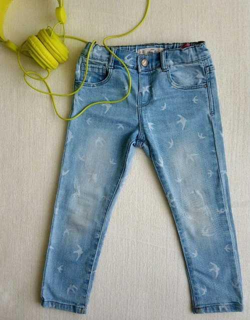 Джинсы Zara 2-3 года 98см