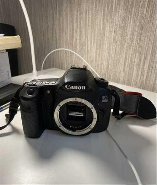 Зеркальный фотоаппарат Canon 60d (на запчасти)
