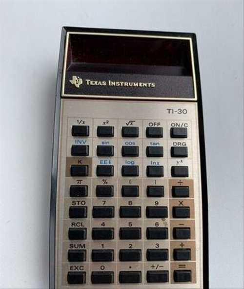 Инженерный калькулятор Texas Instruments
