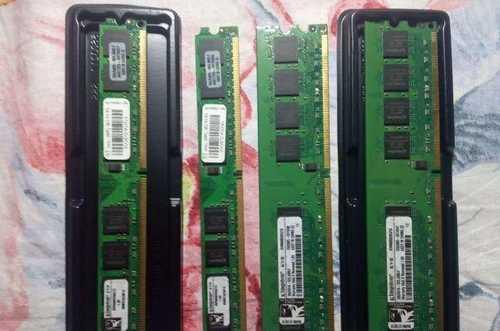 Оперативная память DDR2 Kingston KVR800D2N5/1G и K