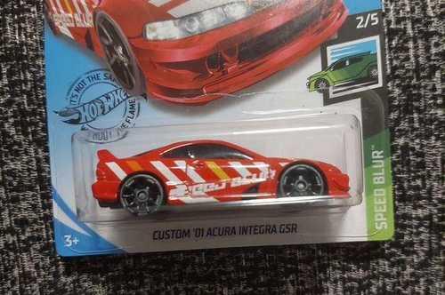 Hotwheels custom '01 Acura Integra GSR