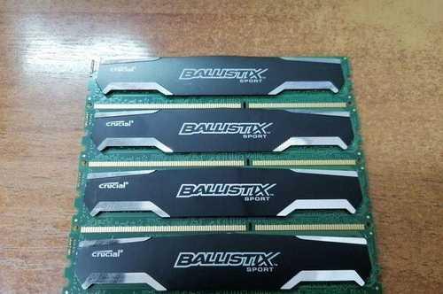 Crucial Ballistix 16GB(4x4GB) DDR3 1333 MHz