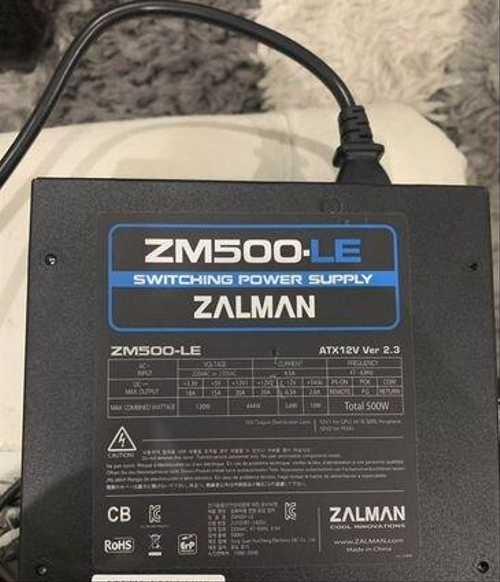 Блок питания Zalman LE 500 W