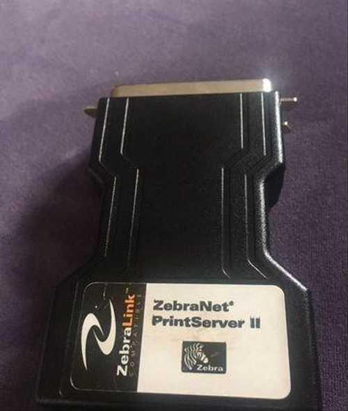 ZebraNet PrintServer ll параллельная связь с внешн