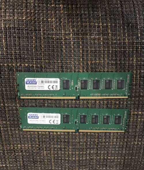 Оперативная память good ram 2400 (2*4) 8gb