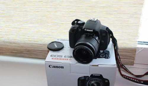 Canon 650d kit 18-55mm