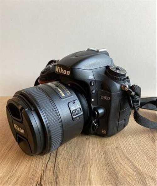 Фотоаппарат nikon d610 85mm f/1.8G AF-S
