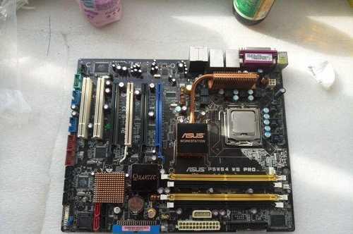 Материнская asus + Проц intel q6600 core2 quad 2.4