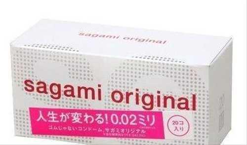 Ультратонкие презервативы Sagami Original 0.02 - 2