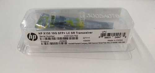 HPE X130 10G SFP+ LC SR Transceiver