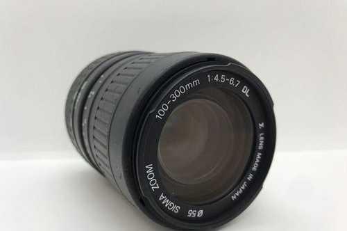 Sigma Zoom 100-300mm 4.5-6.7 DL, Sony A