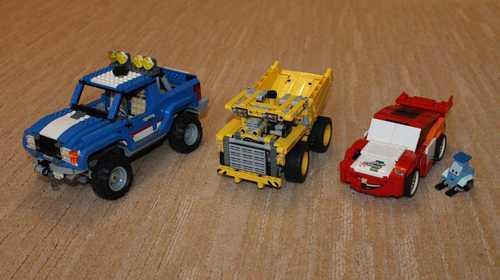 Lego Creator 5893 + Technic 42035 + Cars 8484