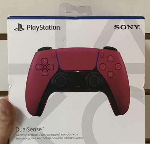 Джостик PS5 DualSense Cosmic Red