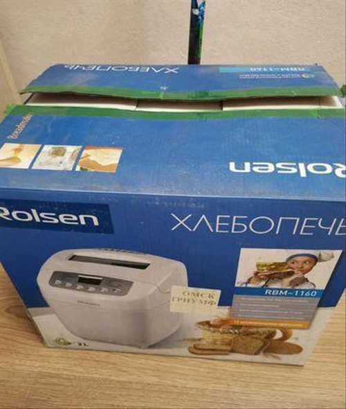 Хлебопечка rolsen rbm-1160