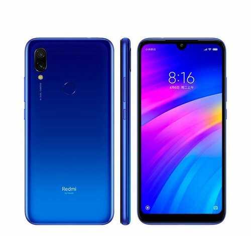 Телефон Xiaome Redmi Not 7 blue