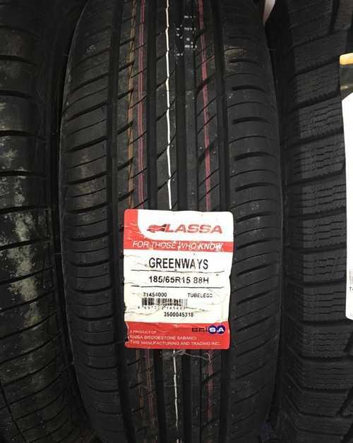 185/65 R15 Новые летние шины lassa greenways