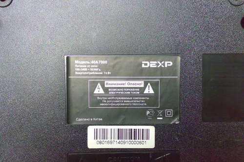 Телевизор dexp 40A7000 разбор