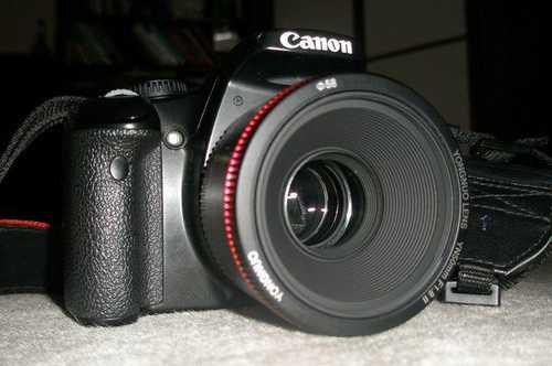 Зеркальная фотокамера canon EOS Rebel Xsi