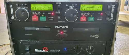 CD проигрыватель на 2 диска numark CDN22 MK4