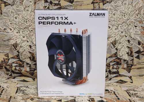 Новый кулер Zalman cnps11X Performa+ на процессор