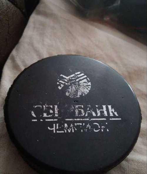 Шайба хоккейная Сбербанк чемпион