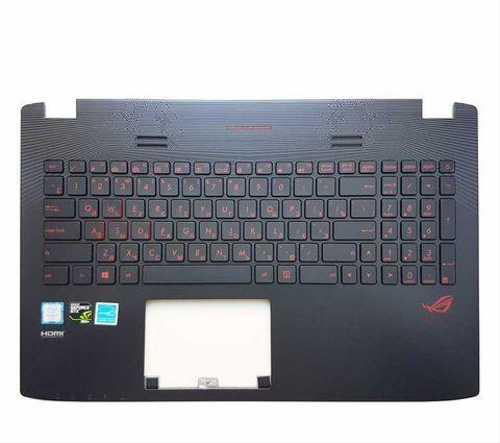 Верхняя часть с клав. Asus GL552V. Отп. в регионы