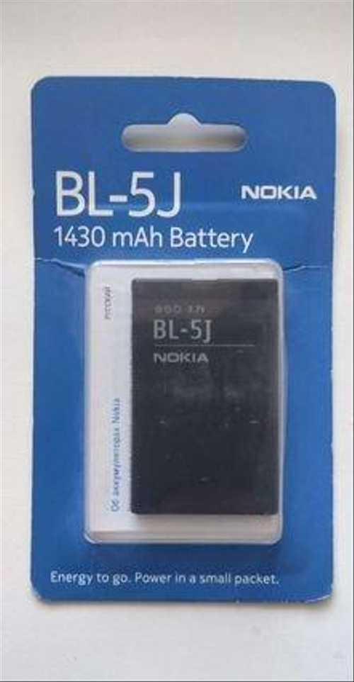 Аккумулятор BL-5j Nokia
