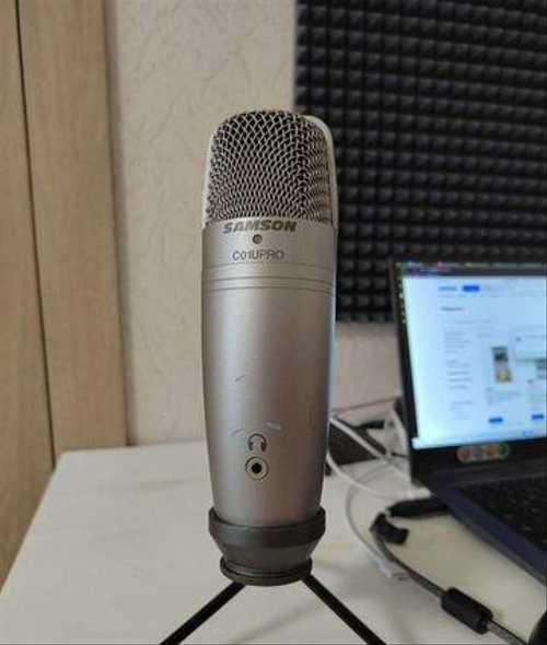 Конденсаторный микрофон Samson C01-U PRO