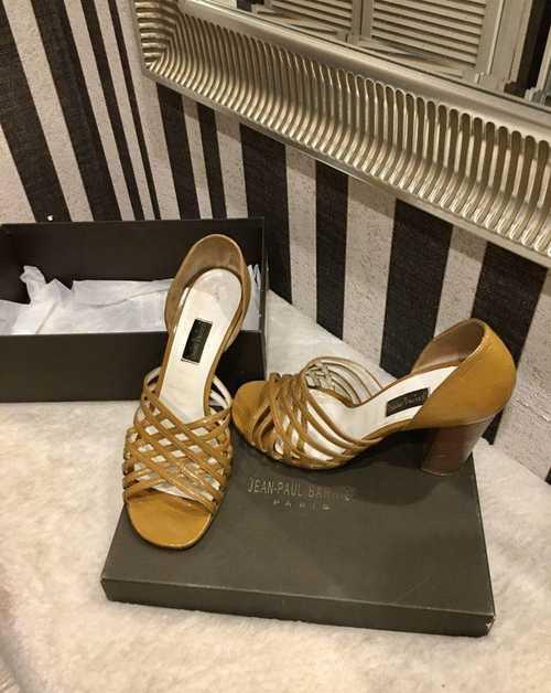 Туфли открытые jean paul barriol 39 р