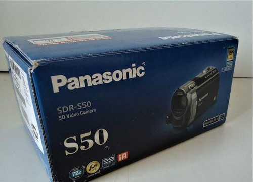 Panasonic SDR-S50 видеокамера