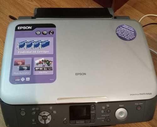 Принтер мфу Epson stylus photo RX520