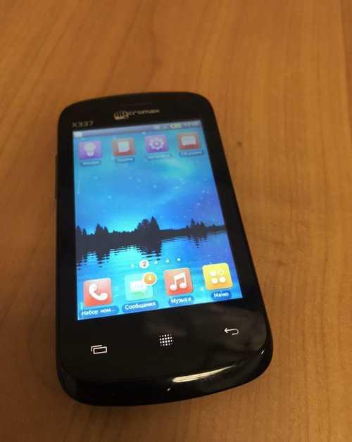 Телефон micromax x337