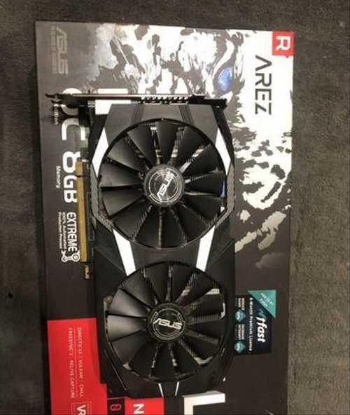 Видеокарта rx580 8gb