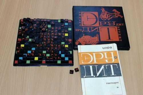 Игры СССР. Настольная игра Эрудит 18,5*18,5 см