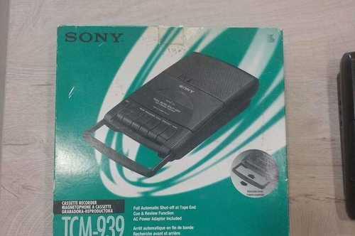 Магнитофон диктофон Sony TCM-939