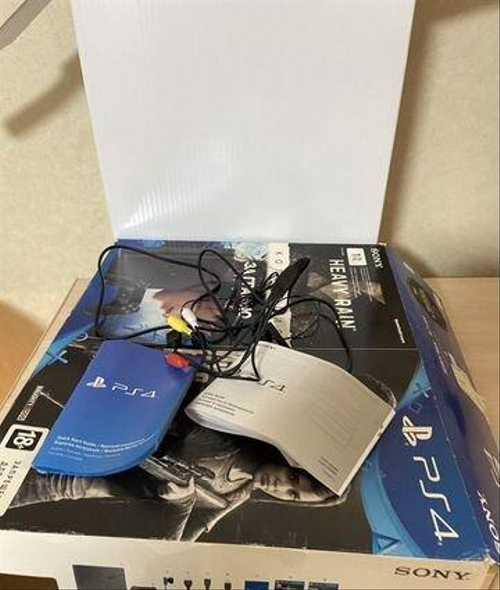 Коробка от Sony PS4