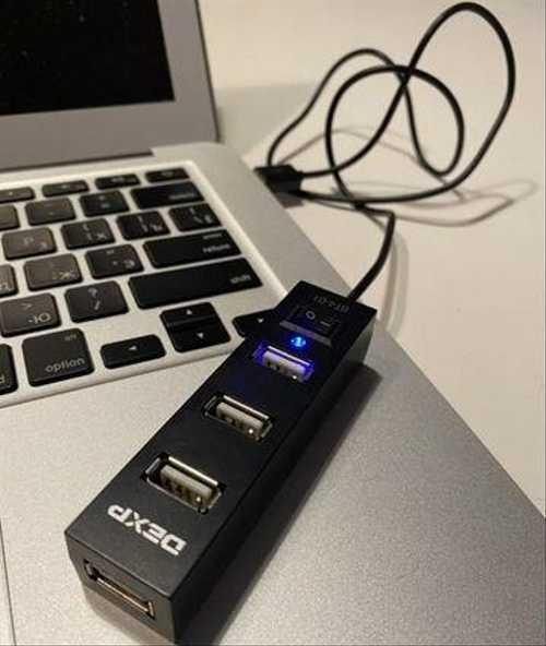 USB хаб / разветвитель dexp BT4-01