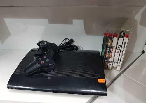 PlayStation 3 Super Slim + игры PS3